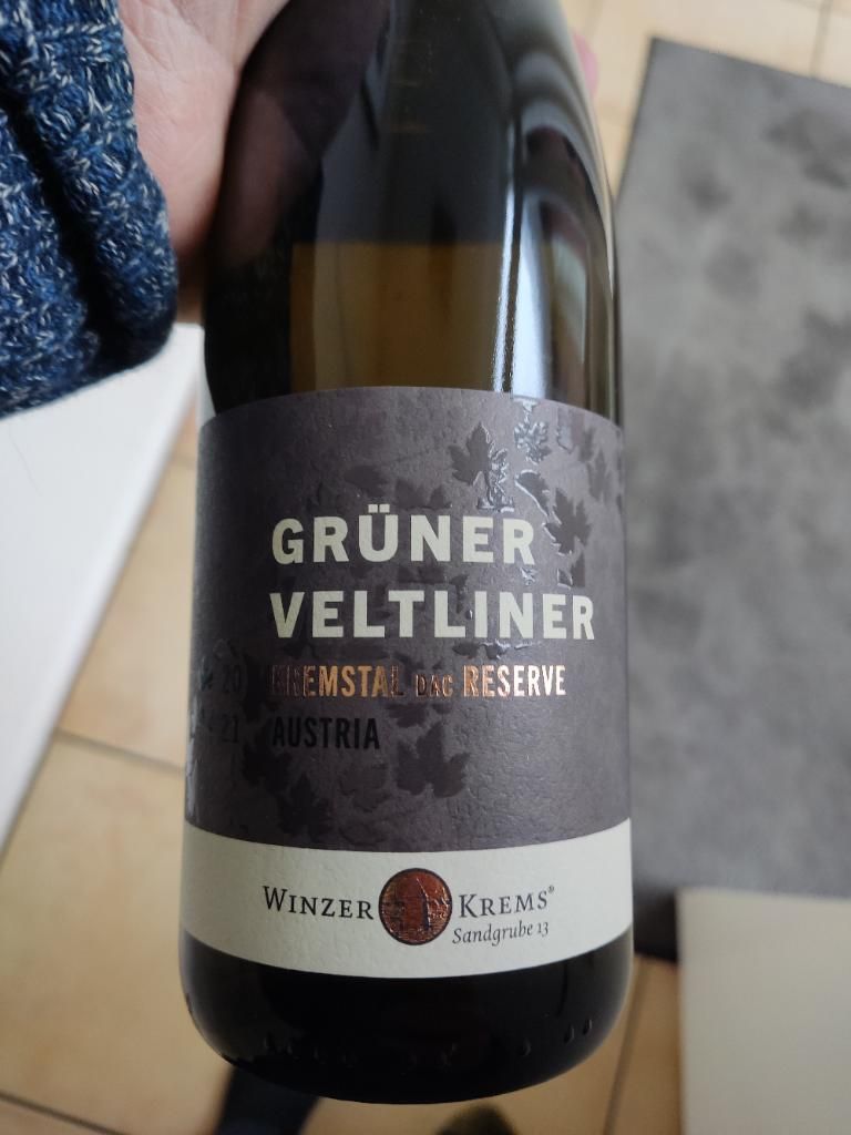 2021 Winzer Krems Grüner Veltliner Reserve, Austria, Niederösterreich ...