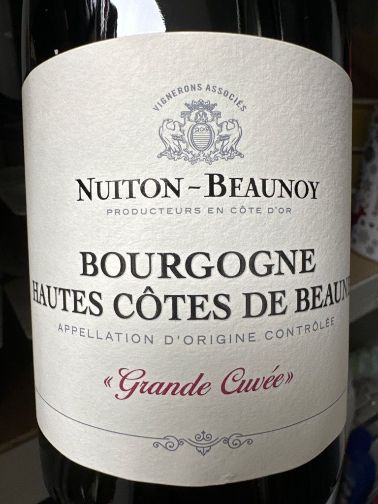2018 Caves des Hautes-Cotes Bourgogne Hautes-Côtes de Beaune Grande ...
