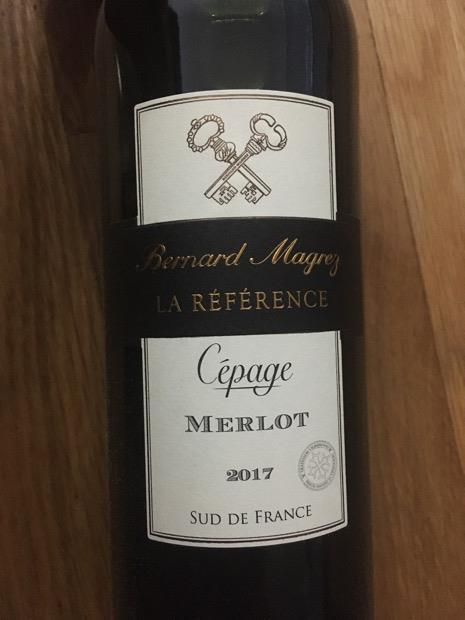 2017 Bernard Magrez Merlot La Référence Cepage pays d'oc, France ...