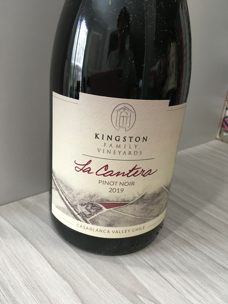 2019 Kingston Family Vineyards Pinot Noir La Cantera, Chile, Casablanca ...
