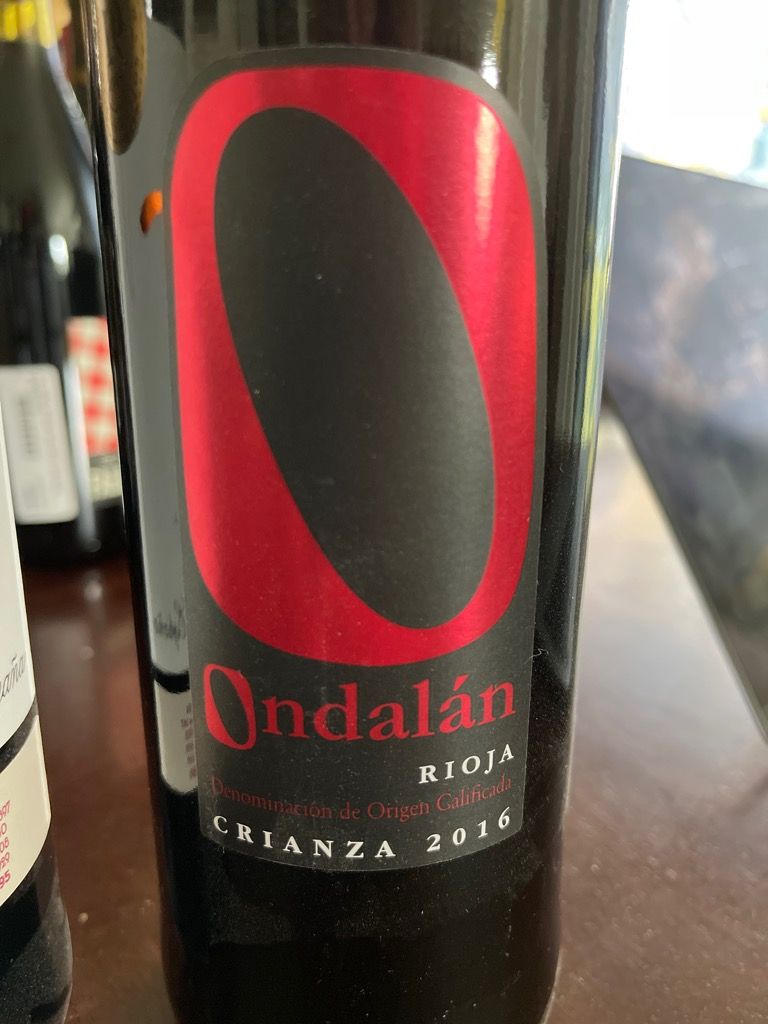 2017 Bodegas Ondalán Oyón Rioja Crianza, Spain, La Rioja, Rioja ...