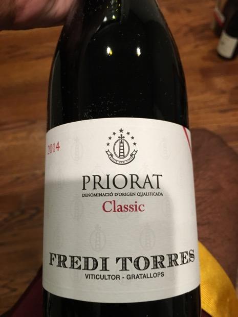 2014 Fredi Torres Priorat Priorat Classic, Spain, Catalunya, Priorat ...