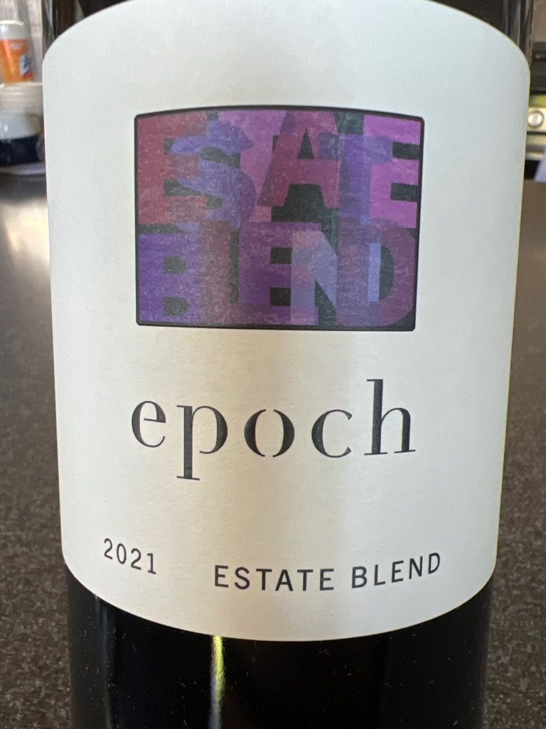2021 Epoch Estate Wines Estate Blend, USA, California, Central Coast ...