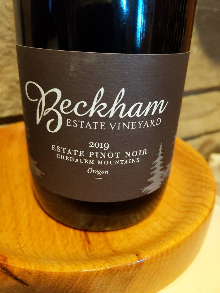 2019 Beckham Estate Vineyard Pinot Noir Estate, USA, Oregon, Willamette ...