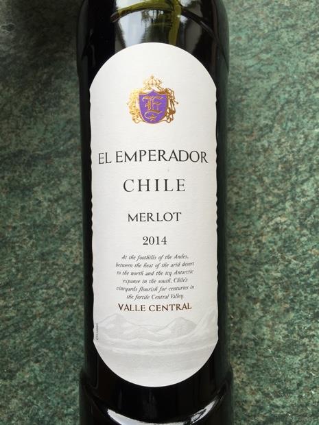 2014 El Emperador Merlot, Chile, Central Valley - CellarTracker
