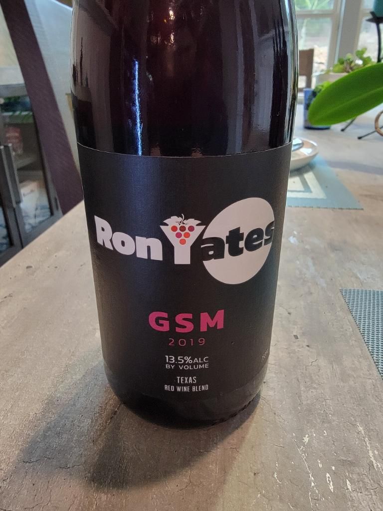 2019 Ron Yates GSM, USA, Texas - CellarTracker