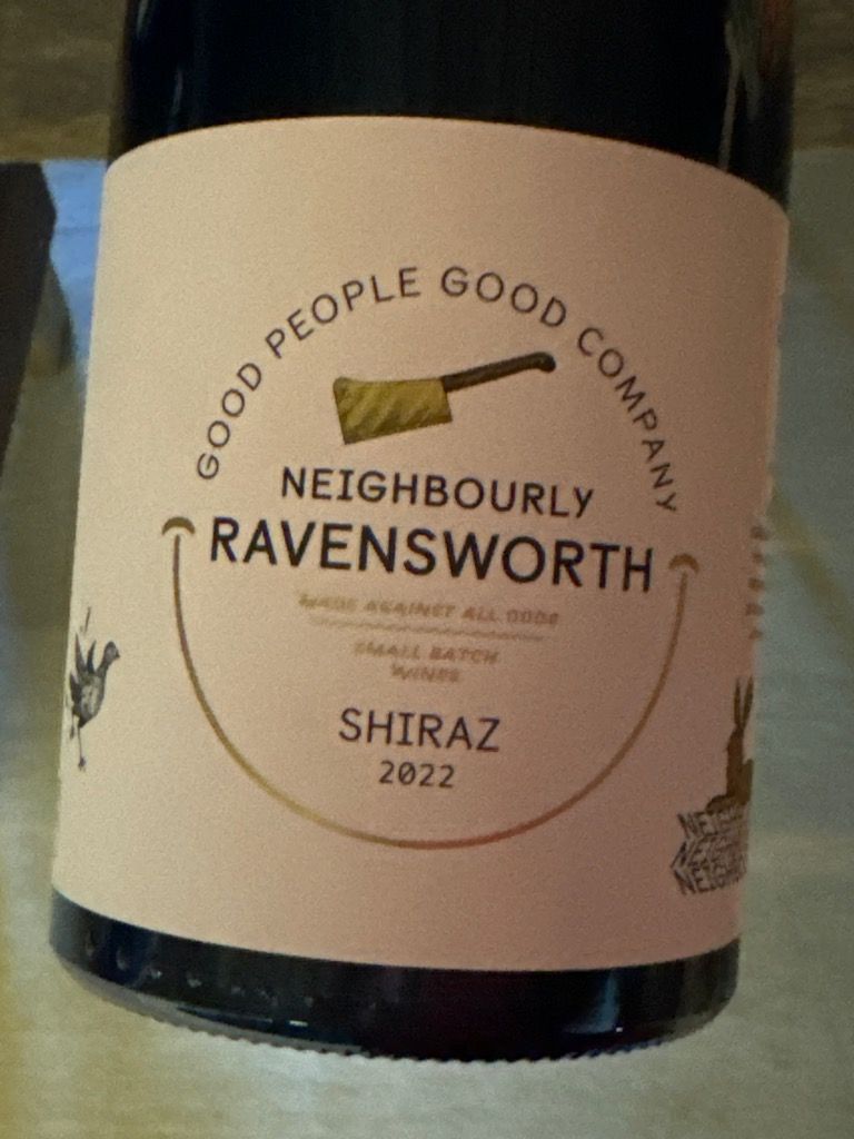 2021 Ravensworth Shiraz Neighbourly, Australia, New South Wales ...