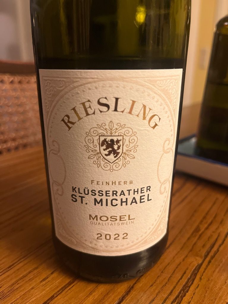 2021 Lidl Riesling Klusserather St. Michael Feinherb, Germany, Mosel ...