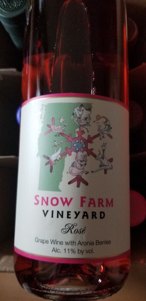 NV Snow Farm Winery Rose Red, USA, Vermont - CellarTracker