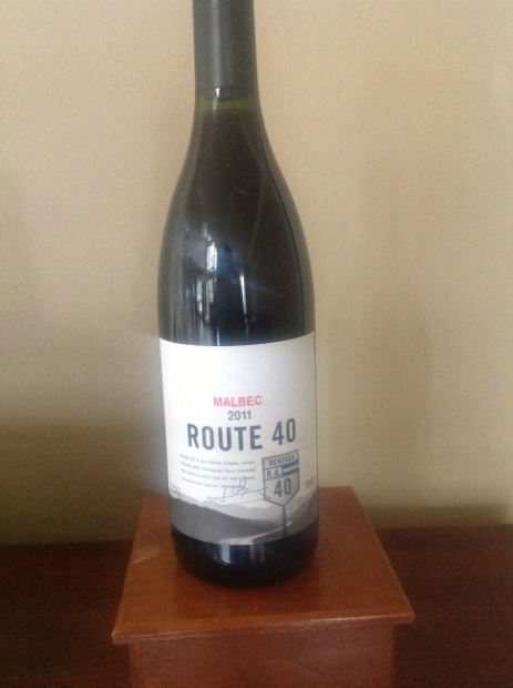 2011 Andean Vineyards Malbec Route 40, Argentina, Mendoza - CellarTracker