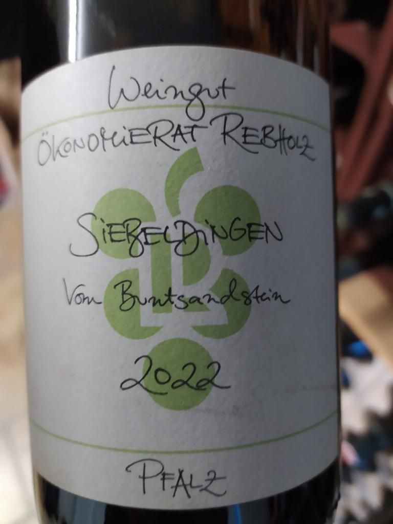 2024 Weingut Ökonomierat Rebholz vom Buntsandstein Riesling trocken ...