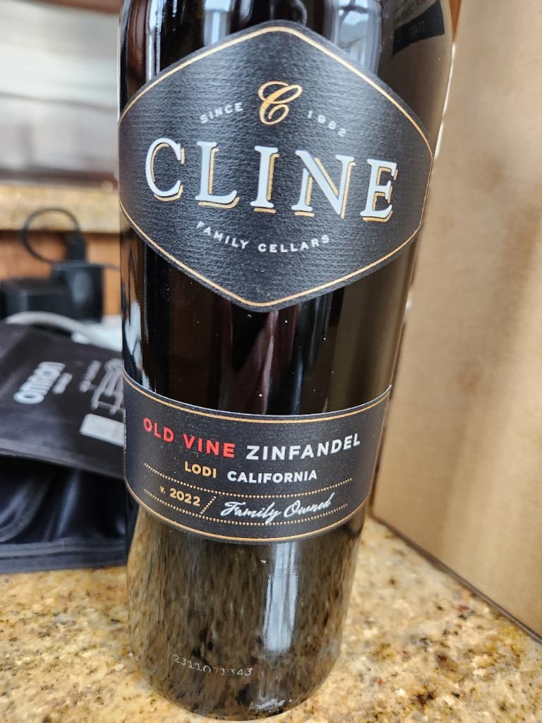 2022 Cline Cellars Zinfandel Old Vines Lodi, USA, California, Central ...