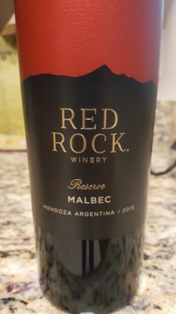 2015 Red Rock Winery Malbec Reserve, USA, California - CellarTracker