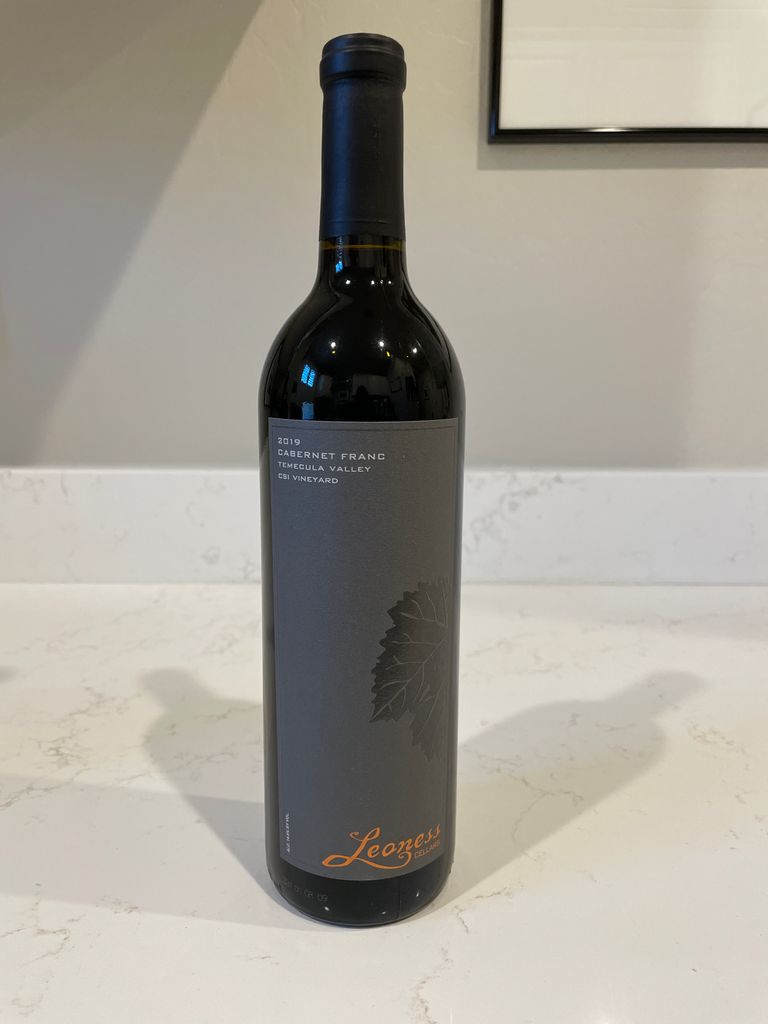 2019 Leoness Cellars Cabernet Franc, USA, California, South Coast ...
