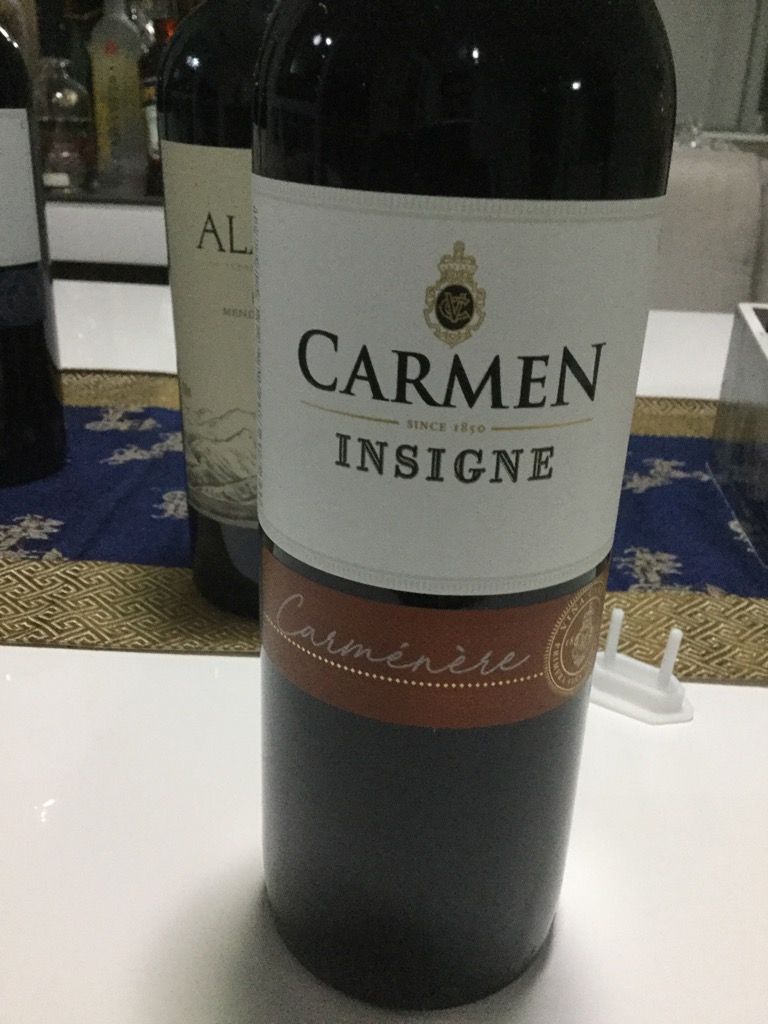 2022 Carmen Carménère Insigne, Chile, Rapel Valley - CellarTracker