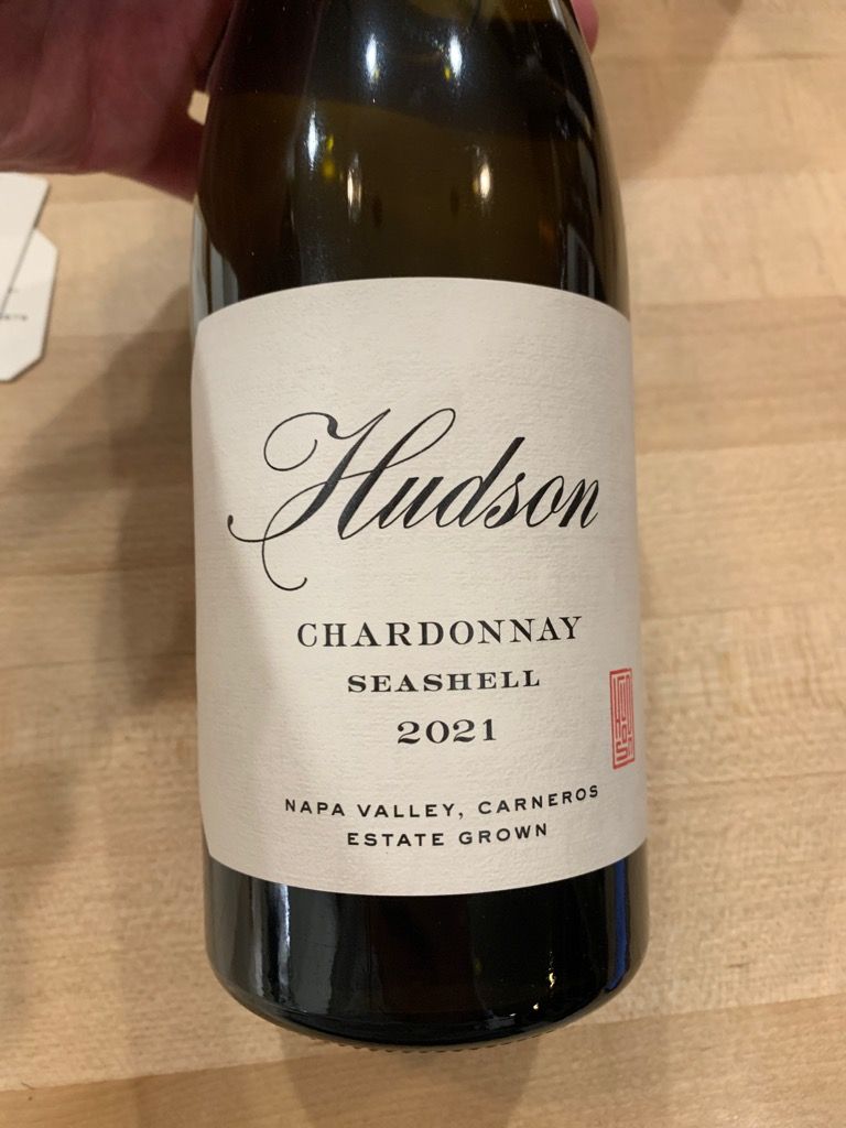 2021 Hudson Vineyards Chardonnay Seashell, USA, California, Napa ...