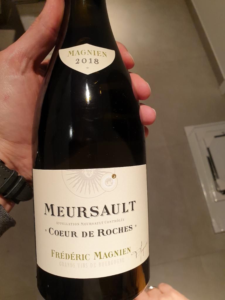 2018 Frédéric Magnien Meursault Coeur de Roches, France, Burgundy, Côte ...