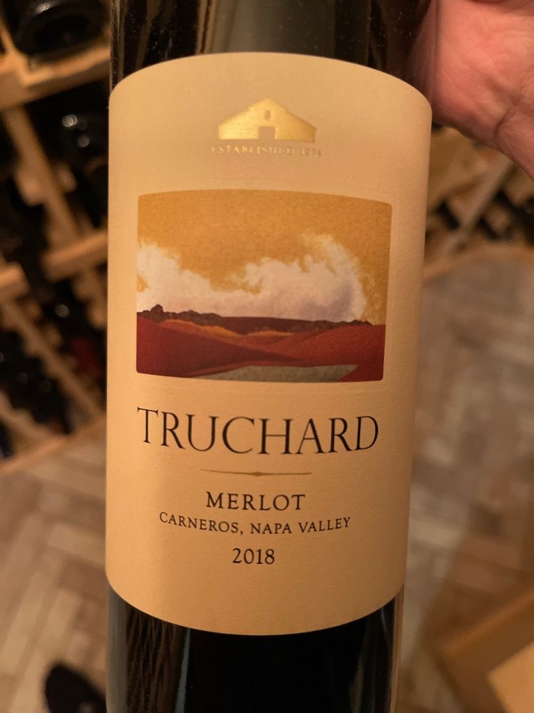 2018 Truchard Merlot, USA, California, Napa / Sonoma, Carneros ...