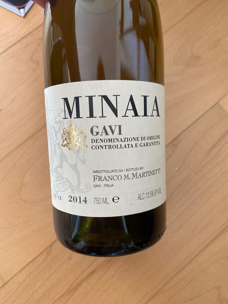 2014 Franco M. Martinetti Gavi Minaia, Italy, Piedmont, Gavi ...