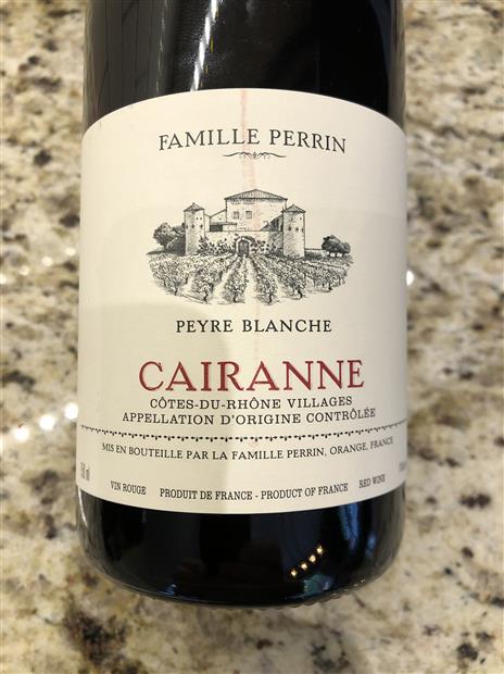 2014 Famille Perrin / Perrin & Fils Cairanne Les Sablières, France ...