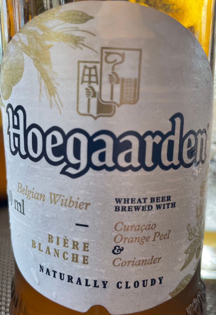 NV Hoegaarden ( SPR Distillery India ) Belgian Witbier , with Curacao ...