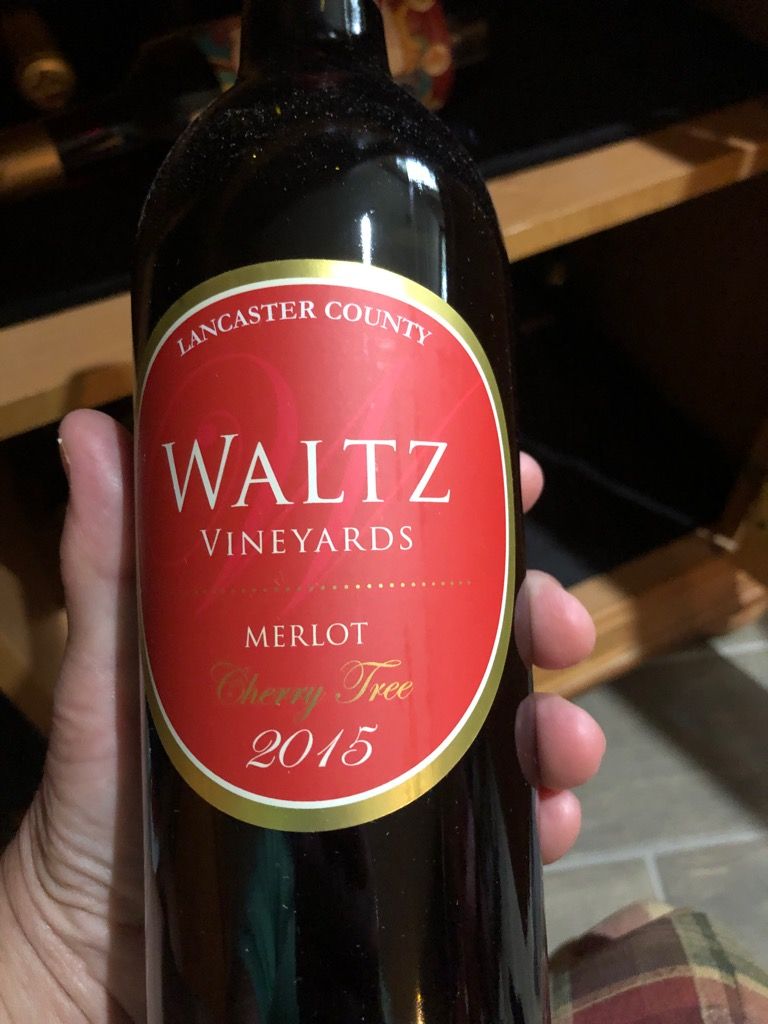 2013 Waltz Vineyards Merlot Cherry Tree Merlot Lancaster Valley, USA ...