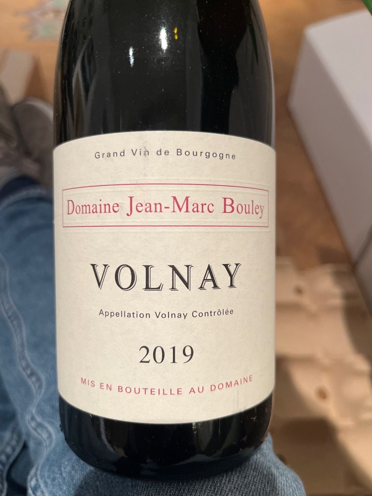 2019 Domaine Jean-Marc / Thomas Bouley Volnay, France, Burgundy, Côte ...