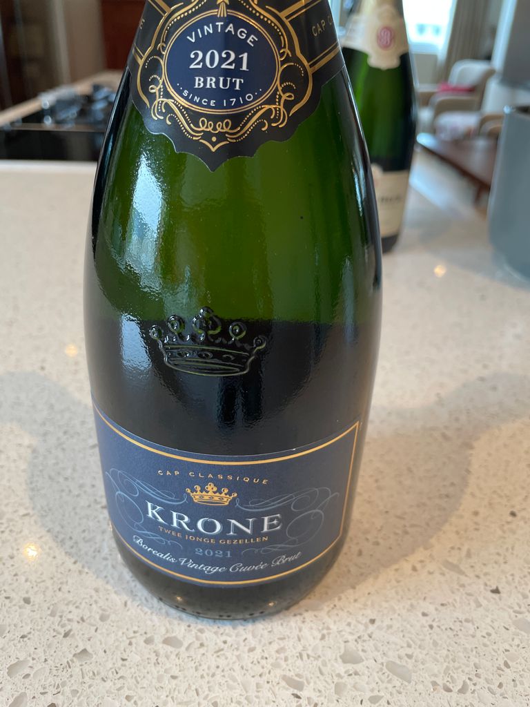 2021 Twee Jonge Gezellen MCC Krone Borealis Vintage Cuvée Brut, South ...