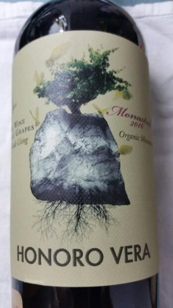 2010 Honoro Vera Monastrell Jumilla Ecológico, Spain, Murcia, Jumilla ...