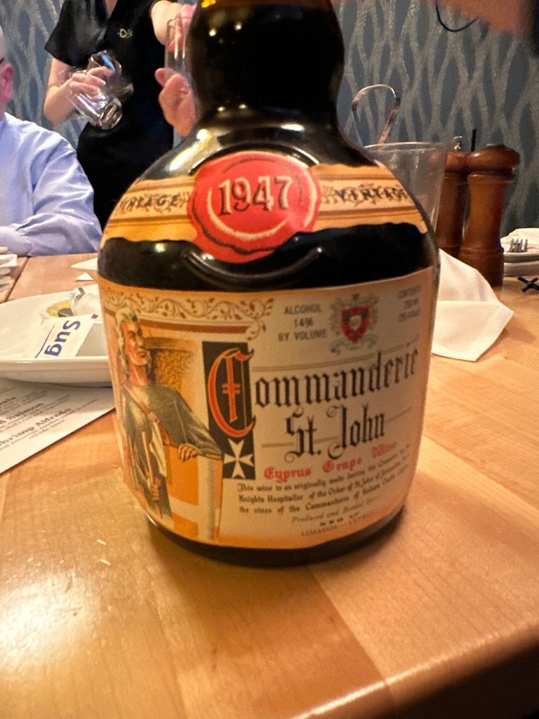 1947 KEO St. John Commandaria, Cyprus, Commandaria - CellarTracker