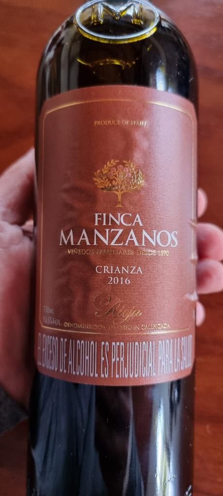 2016 Finca Manzanos Rioja Crianza, Spain, La Rioja, Rioja - CellarTracker