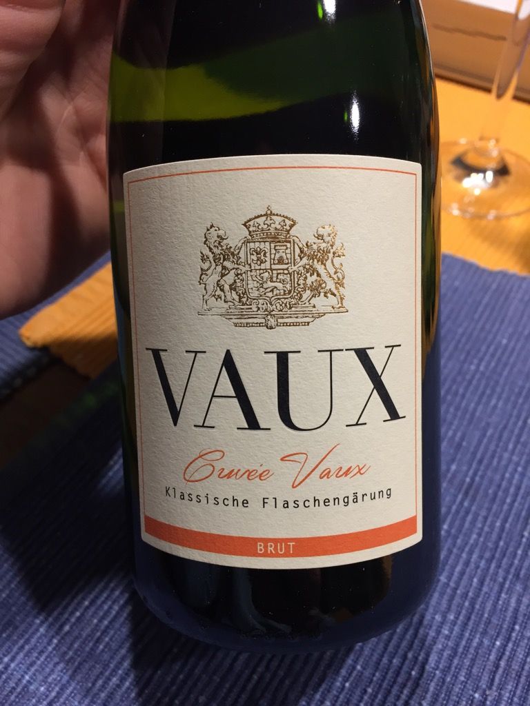 2019 Schloss Vaux Cuvée Vaux, Germany, Rheingau - CellarTracker