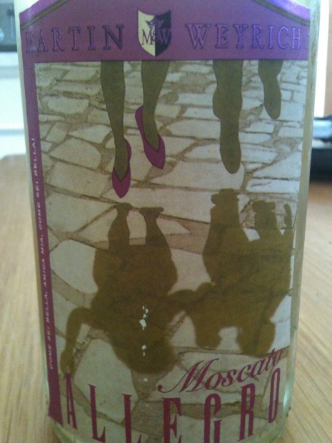 2004 Martin & Weyrich Moscato Allegro, USA, California - CellarTracker