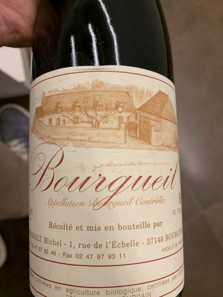 2005 Michel Thibault Bourgueil, France, Loire Valley, Touraine ...