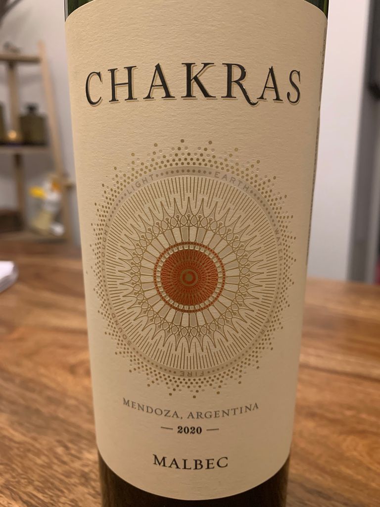 2020 Bodega Cruz de Piedra Malbec Chakras Reserva, Argentina, Mendoza ...