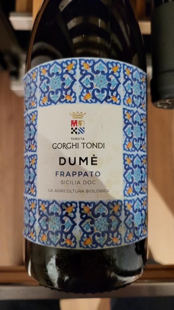 2018 Tenuta Gorghi Tondi Sicilia Dumé, Italy, Sicily, Sicilia ...
