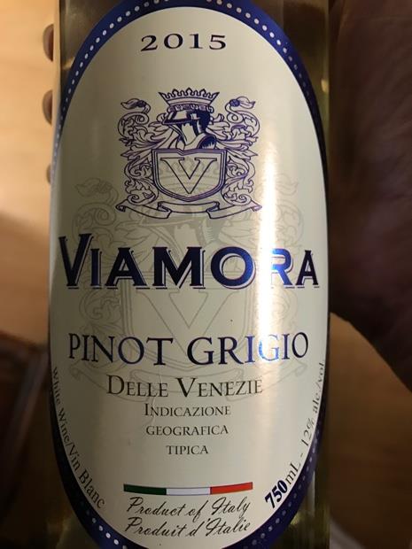 2015 Viamora Pinot Grigio Delle Venezie, Italy, Delle Venezie ...