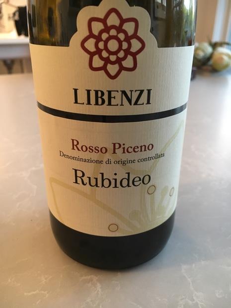 2020 Libenzi Rosso Piceno Rubideo, Italy - CellarTracker