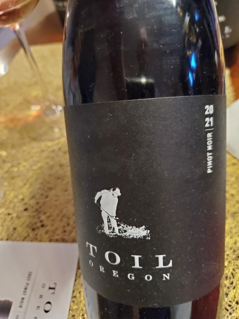 2021 Toil Oregon Pinot Noir, USA, Oregon, Willamette Valley - CellarTracker