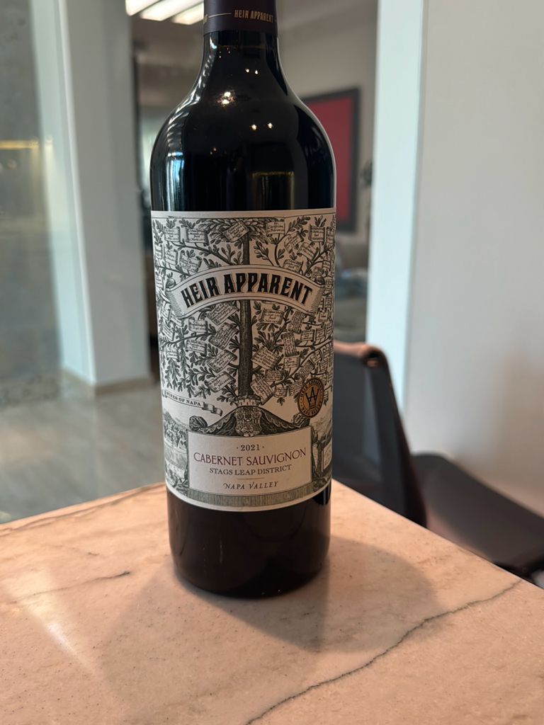 2021 Heir Apparent Cabernet Sauvignon Stags Leap District, USA ...