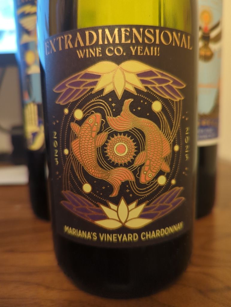 2023 Extradimensional Wine Co. Yeah! Chardonnay Mariana's Vineyard, USA, California, Santa Cruz ...