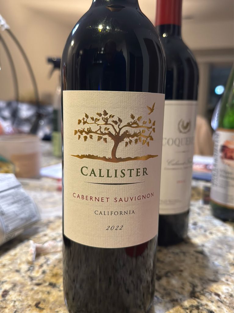 2022 Callister Cellars Cabernet Sauvignon, USA, California, Napa Valley ...