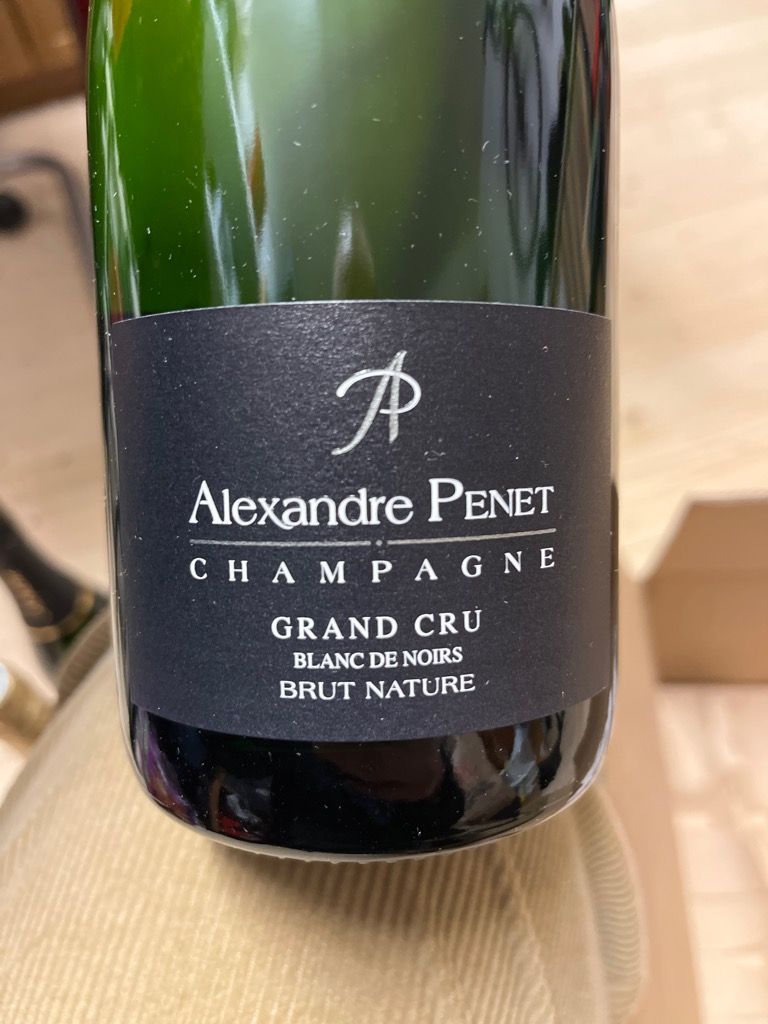 2020 Alexandre Penet Champagne Grand Cru Blanc de Noirs Brut Nature ...