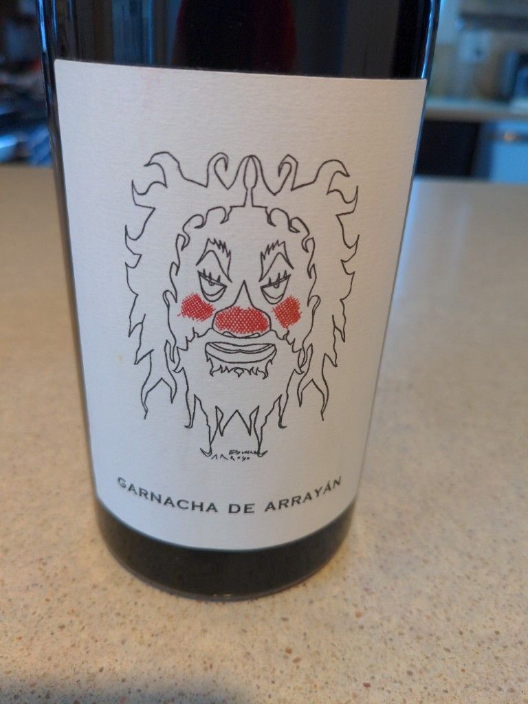 2015 Bodegas Arrayan Garnacha Méntrida, Spain, Castilla-La Mancha ...