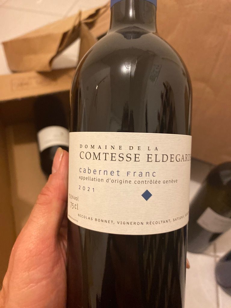 2021 Comtesse Eldegarde Cabernet Franc Nicolas Bonnet, Switzerland ...