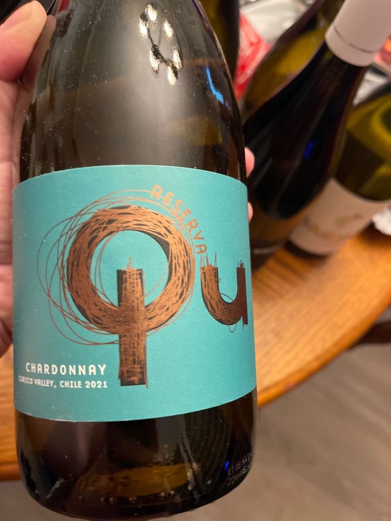 2021 i Wines Chardonnay Qu Reserva, Chile, Curico Valley - CellarTracker