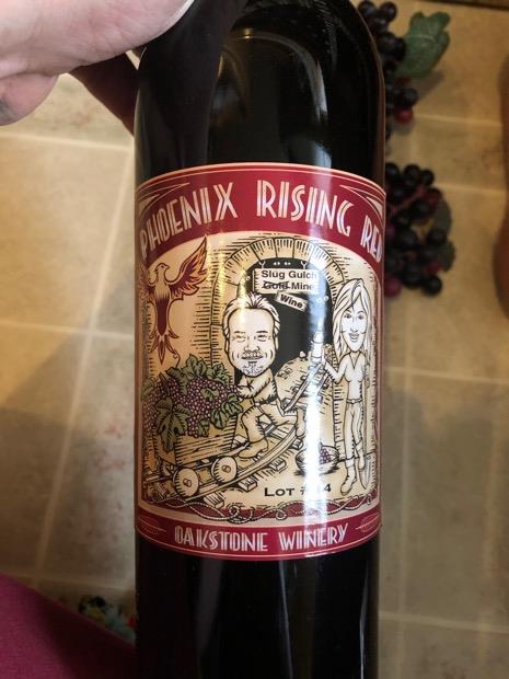 NV Oakstone Phoenix Rising Red, USA, California, Sierra Foothills ...