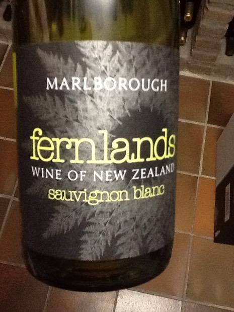 2012 Fernlands Sauvignon Blanc, New Zealand, South Island, Marlborough ...
