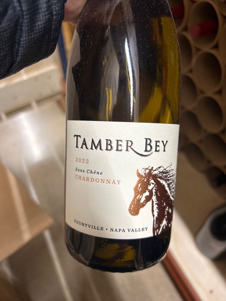 2020 Tamber Bey Unoaked Chardonnay, USA, California, Napa Valley ...