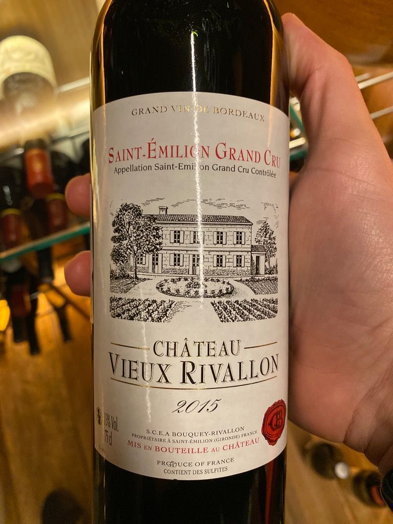 2016 Château Vieux Rivallon, France, Bordeaux, Libournais, St. Émilion Grand Cru - CellarTracker